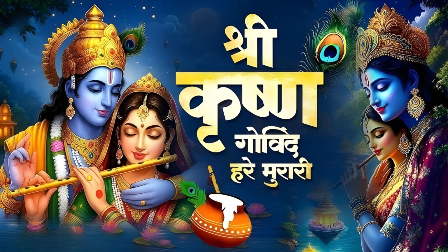 Shri Krishna Govind Hare Murari Lyrics in Hindi | पूर्ण भजन