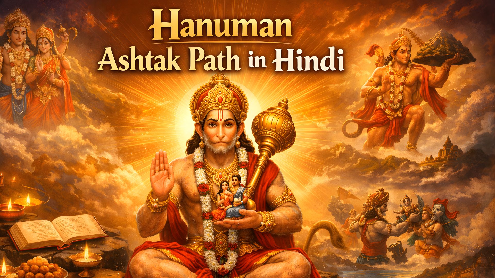 Hanuman Ashtak Path in Hindi | हनुमान अष्टक पाठ