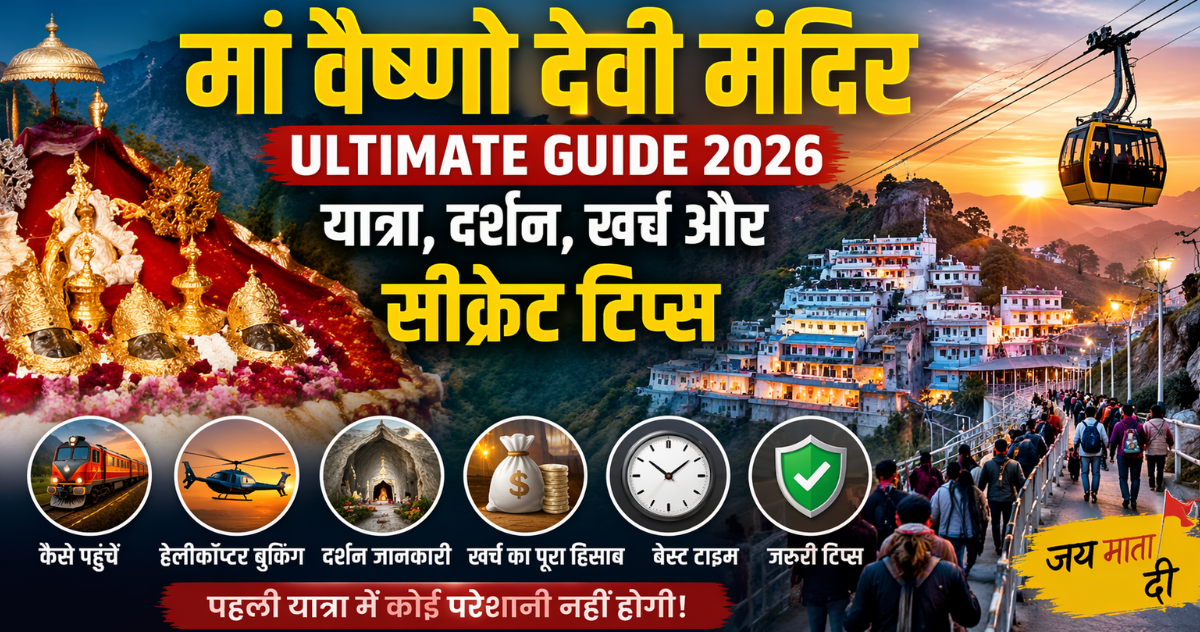 Vaishno Devi Mandir Guide – यात्रा कैसे करें, खर्च, हेलीकॉप्टर बुकिंग ...